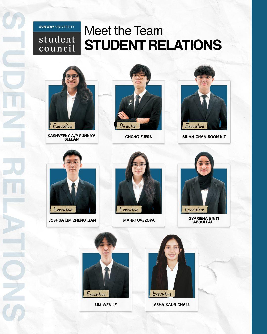Student Relations Department