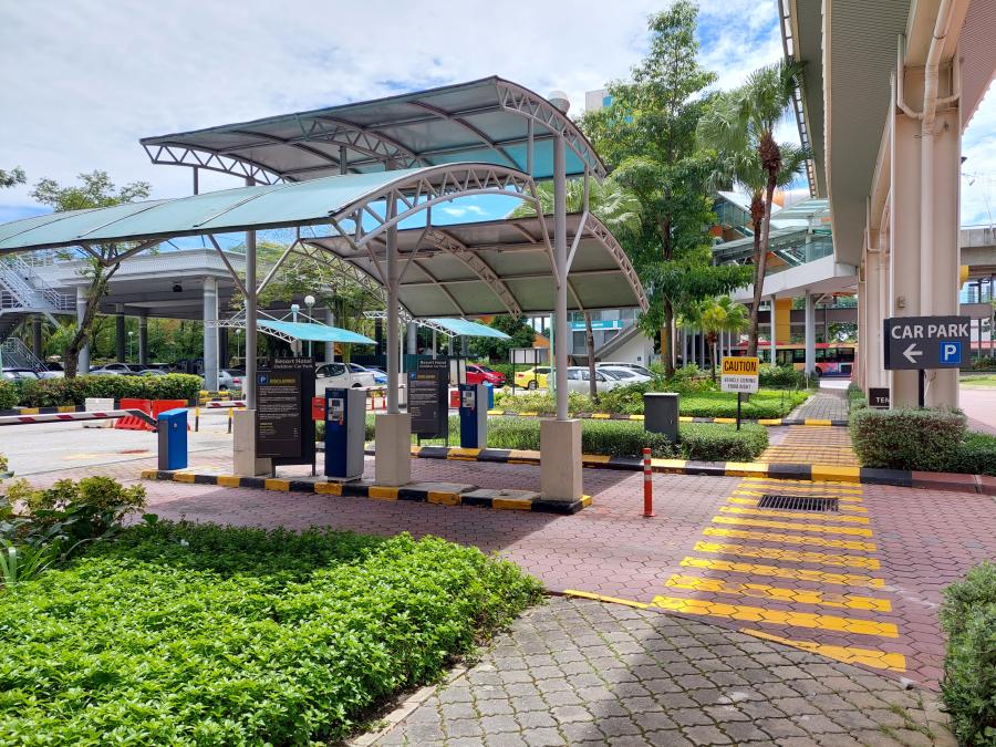 Resort Hotel Outdoor Car Park